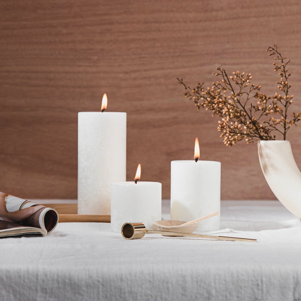 Shop Outlet Pillar Candles | Living Light – Living Light Candles