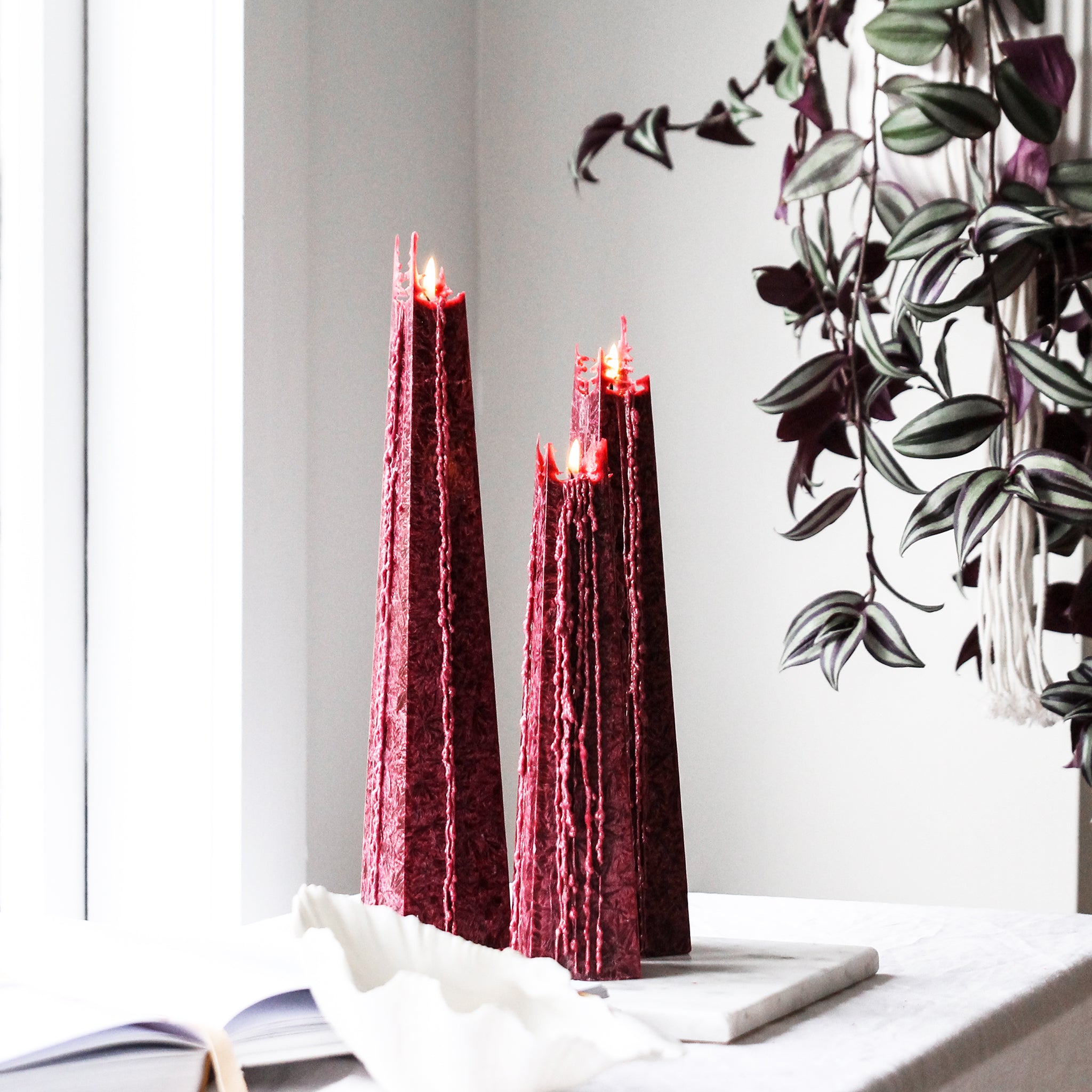 Pinot Noir Icicle Handmade Candles | Living Light – Living Light Candles